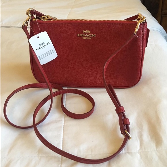 Coach | Bags | Red Coach Bag New With Tags | Poshmark
